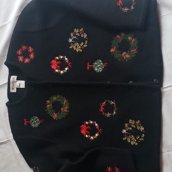 Appleseed's | Sweaters | Appleseeds Holiday Sweater Christmas Reeves ...